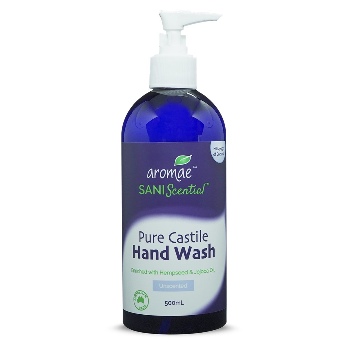 SANIScential Pure Castile Hand Wash (Unscented) – Aromae Essentials